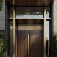 China Bullet Resistant Well Sealed Solid Wood Interior Door for Villa Apartment Residential House Project Daily Use for sale