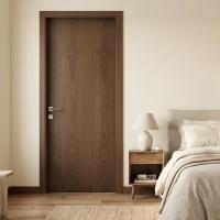 China Contemporary Solid Wood Interior Door for Elegant Homes and Bedroom Spaces, a Premium Wooden Interior Door Solution for sale
