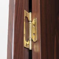 China Slim Frame Well Sealed Modern Solid Wood Interior Door for Apartment Bedroom and Residential Projects for sale