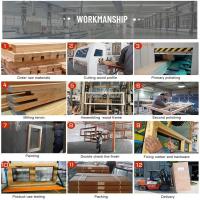China Slim Frame Well Sealed Modern Solid Wood Interior Door for Apartment Bedroom and Residential Projects for sale