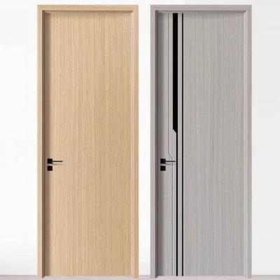 China Eco-Friendly Minimalist Water Resistant Solid Wood Interior Door and Solid Wood Internal Door for Home Use for sale