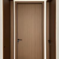 China Eco-Friendly Minimalist Water Resistant Solid Wood Interior Door and Solid Wood Internal Door for Home Use for sale