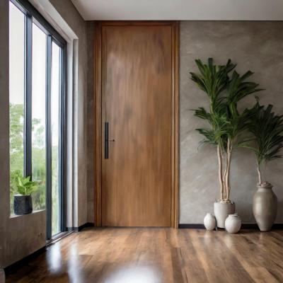 China Blast-Resistant Bullet-Resistant Custom Design Solid Wood Interior Door for Luxury Villa Projects for sale