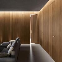 China Blast Door Bullet Resistant Solid Wood Interior Door Well Sealed Push and Pull Wooden Interior Door for sale