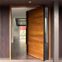 China Modern Flush Solid Wood Interior Doors for Contemporary Interior Design, Custom Solid Wood Internal Doors and Wooden Interior Doors for sale