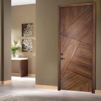 China Modern Flush Solid Wood Interior Doors for Contemporary Interior Design, Custom Solid Wood Internal Doors and Wooden Interior Doors for sale