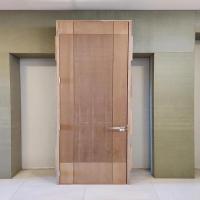 China Modern Flush Solid Wood Interior Doors for Contemporary Interior Design, Custom Solid Wood Internal Doors and Wooden Interior Doors for sale