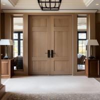 China Well Sealed Blast Door Bullet Resistant Custom Front Door Solid Wood Entry Door for Luxury Villa Main Entrance for sale