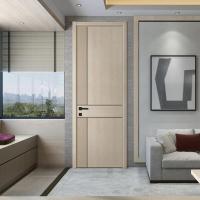 China European Style Modern Solid Wood Entry Door for Residential Projects and Wooden Exterior Door Applications for sale