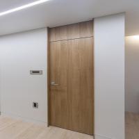 China Custom Wooden Solid Wood Door and Wooden Entry Door for Modern House Construction Projects for sale
