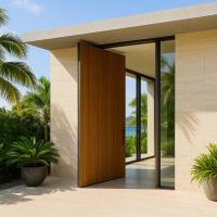 China Blast Door Bullet Resistant Solid Wood Door and Well Sealed Push and Pull Solid Wood Interior Door for sale