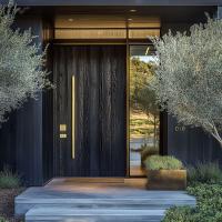 China Blast Door Bullet Resistant Solid Wood Door and Well Sealed Push and Pull Solid Wood Interior Door for sale