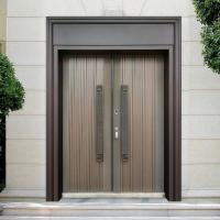 China Class A Security Grade Steel Security Door with 95 mm Door Leaf Thickness and 3Hr Fire Rating Exterior Steel Entry Door for sale