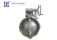 China Double Offset Lug Type Butterfly Valve With WCB/316 Body PTFE Soft Seat for sale