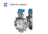 China Food Grade DN80 304 Stainless Steel Lug Type Double Offset Butterfly Valve Soft Seal for sale