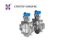 China Double Eccentric Soft Seal Butterfly Valve 316L for Chemical Solvent Piping 2-100 Inch for sale