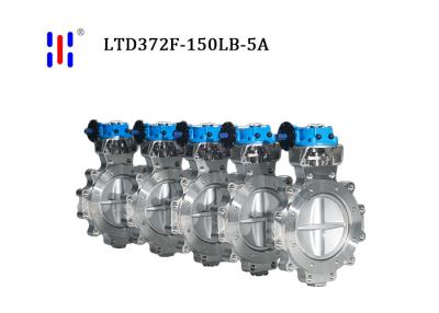 China Duplex 5A Cast Steel Eccentric Valve 2-100 Inch API 609 for Offshore Oil Platform Production Water for sale