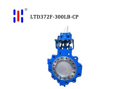 China WCB 304 Soft Seal Double Flanged Butterfly Valve 300LB Lug Type for Compressed Air for sale