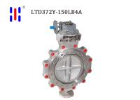 China 4A Duplex Double Offset Butterfly Valve 150LB Lug Type for Seawater 2-100 Inch for sale
