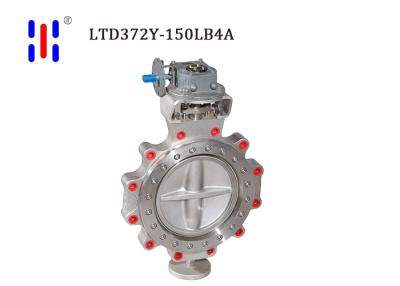 China 4A Duplex Double Offset Butterfly Valve 150LB Lug Type for Seawater 2-100 Inch for sale