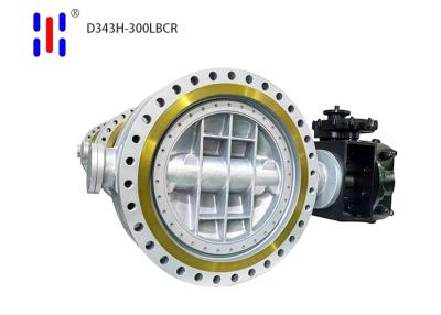 China Manual Flange Triple Eccentric Hard Seal Butterfly Valve WCB SS 2-100 Inch for sale