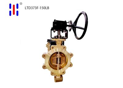 China Lug Type Class 150 Bronze Triple Offset Butterfly Valve Marine for sale