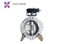 China Stainless Steel Triple Offset Butterfly Valve Flanged 300LB 2-100 Inch API 609 for sale