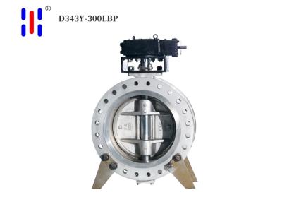 China Stainless Steel Triple Offset Butterfly Valve Flanged 300LB 2-100 Inch API 609 for sale