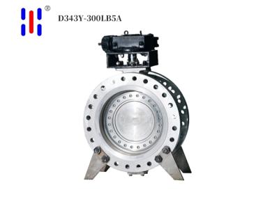 China Super Duplex 2507 Flanged 300LB Triple Offset Butterfly Valve 2-100 Inch for sale