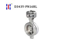 China 904L DN100 Triple Offset Butterfly Valve Pneumatic PN16 Flanged 316L for Chemical for sale