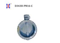 China Flanged PN16 Carbon Steel Triple Offset Butterfly Valve 13Cr Trim 2-100 Inch for sale