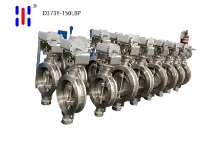 China All Metal Seated Wafer 150LB 304 SS Triple Offset Butterfly Valve 2-100 Inch for sale
