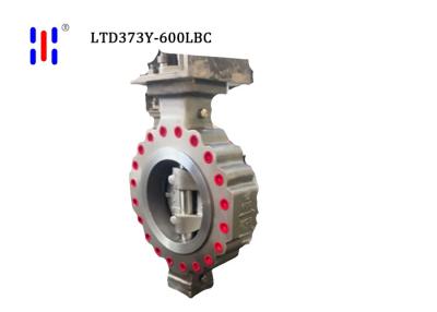 China Class 600 Lug Type Triple Offset Butterfly Valve 12 Inch WCB Alloy Steel for sale