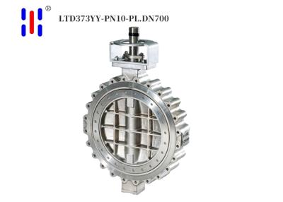 China Triple Offset Butterfly Valve PN10 Lug DN700 304 SS API 609 for Petrochemical for sale