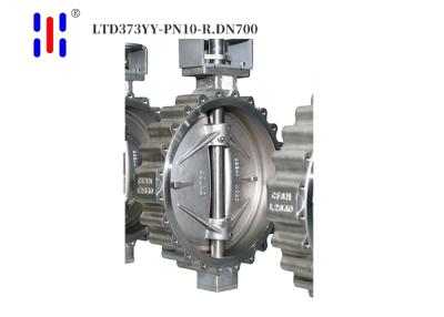 China DN700 PN10 316 SS Triple Offset Butterfly Valve for Industrial Gas API609 for sale
