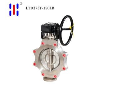 China Lug Type 304 Stainless Steel 150LB Triple Offset Butterfly Valve 2-100 Inch for sale