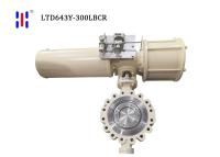 China Lug Type Pneumatic Triple Offset Butterfly Valve Class 150 WCB Body 316 Seat for sale