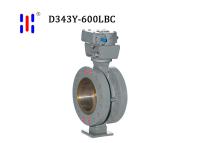 China 600LB High Temperature Butterfly Valve Flanged DN200 Triple Offset Valves for sale