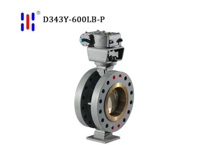 China 304 Stainless Steel Triple Offset Butterfly Valve 600LB Flanged 2-100 Inch for sale