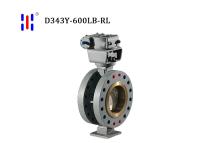China Heavy Duty Triple Offset Butterfly Valve 600LB 10 Inch 316L Flanged High Temperature for sale