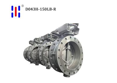 China 18 Inch Triple Eccentric Butterfly Valve 150LB Flanged Lug Style 316 SS for Oil Gas for sale