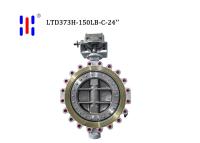 China 24 Inch Triple Offset Metal Seated Butterfly Valve Lug 150LB Carbon Steel for Power Plant for sale