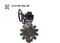 China 6 Inch 300LB 316SS Triple Offset Butterfly Valve for Desalination for sale