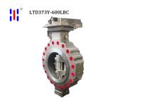 China Lug Connection Triple Offset Butterfly Valve 600LB WCB Carbon Steel High Pressure for sale