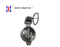 China 20in Wafer Double Eccentric Butterfly Valve 150LB Sanitary Mirror Polished 304 Offset Flanged for sale