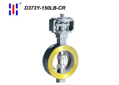 China Wafer 150LB Triple Offset Butterfly Valve Carbon Steel WCB Metal Seat 2-100 Inch for sale