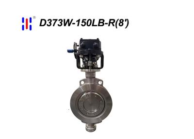 China 8 Inch 150LB 316 SS Wafer Triple Offset Butterfly Valve for Chemical Service for sale