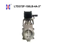 China Paper Industry 3Inch 150LB 4A Duplex Steel Triple Offset Butterfly Valve with Lug Soft Seal for sale