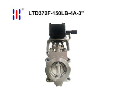 China Paper Industry 3Inch 150LB 4A Duplex Steel Triple Offset Butterfly Valve with Lug Soft Seal for sale