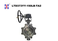China 8Inch Metal To Metal Butterfly Valves Titanium Gr2 Lug 150LB Triple Offset for sale